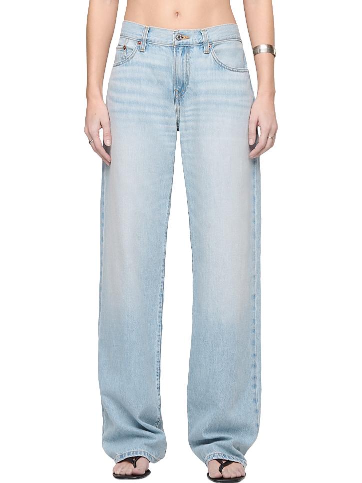 RE/DONE Loosie Low Rise Straight Jeans